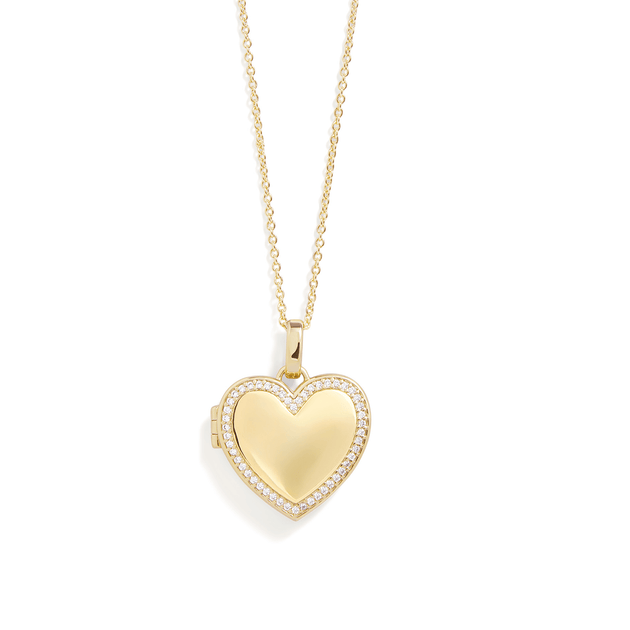 Photo Heart Locket Necklace | Custom Jewelry by Wear Felicity