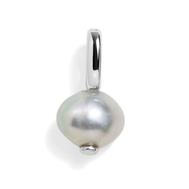 Wear Felicity’s Gray Pearl Charm - An elegant symbol of love and ...