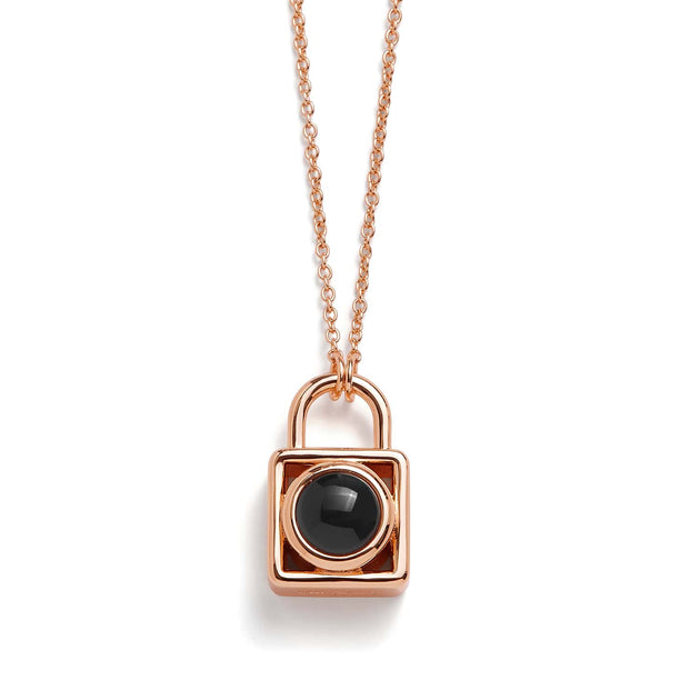 Personalized Lock Necklace – Wear Felicity