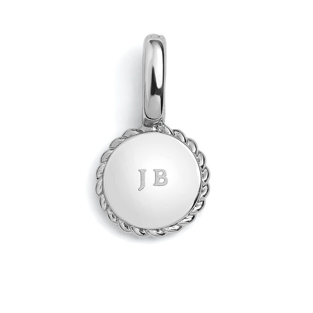 Engravable Circle Charm – Wear Felicity