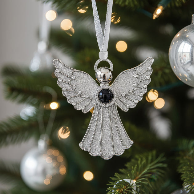 Wear Felicity Personalized Glimmering Angel Photo Ornament - Custom ...